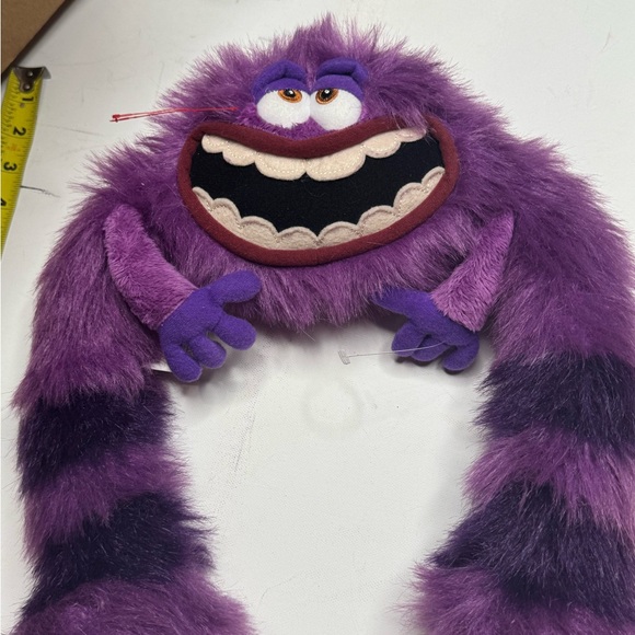 Disney | Toys | Disney Purple Furry Monster Plush | Poshmark